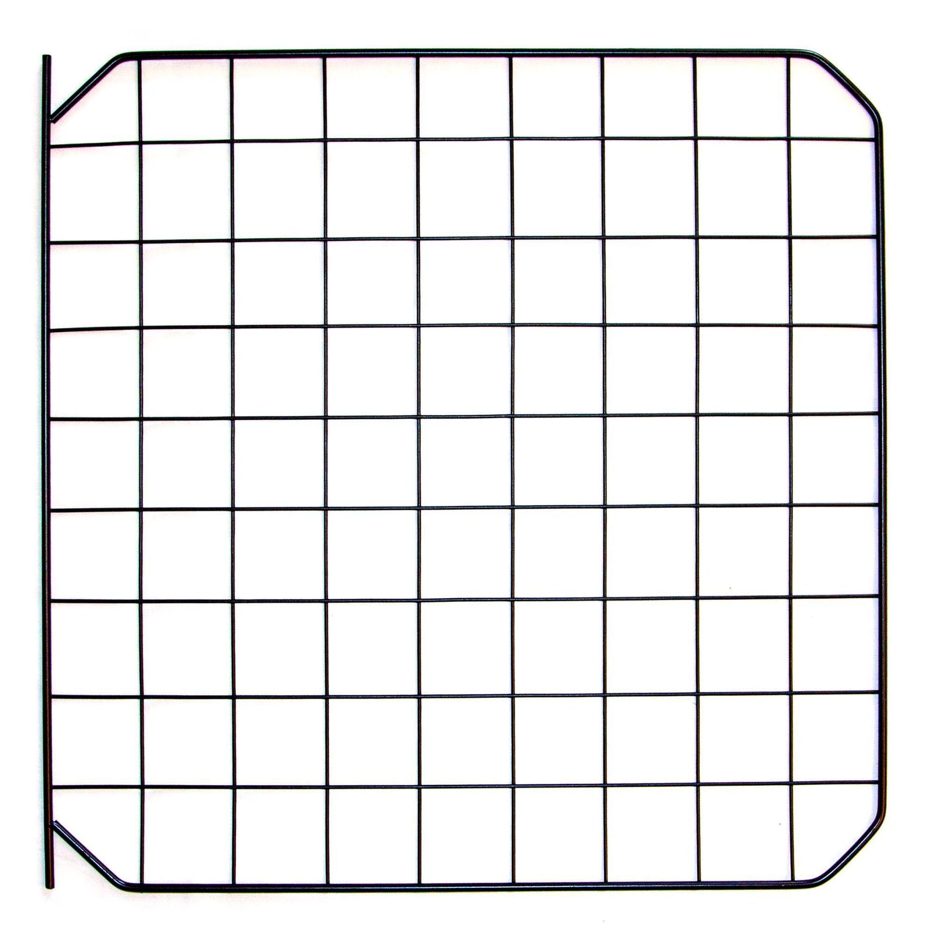 Standard Black 9x9 C&C Door Grid Panel – Cage Creations
