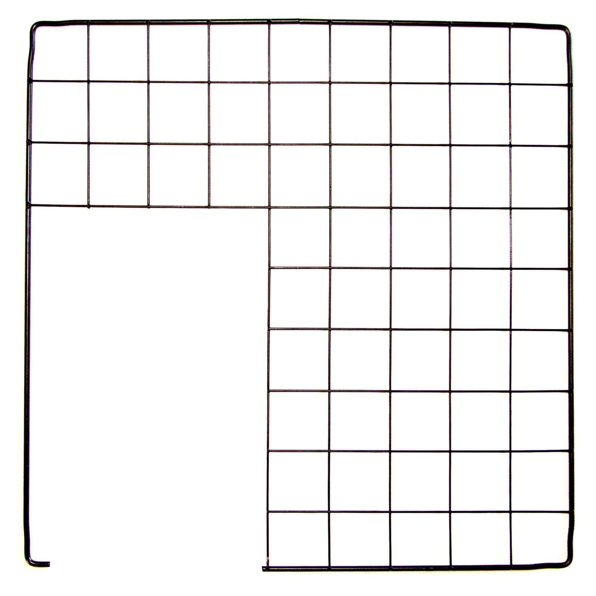 Standard Black 9x9 Portal Grid Panel – Cage Creations